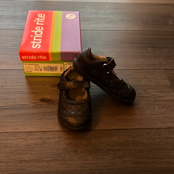 Stride Rite | Shoes | Size 65 Stride Rite Black Regan Mary Jane Shoes ...